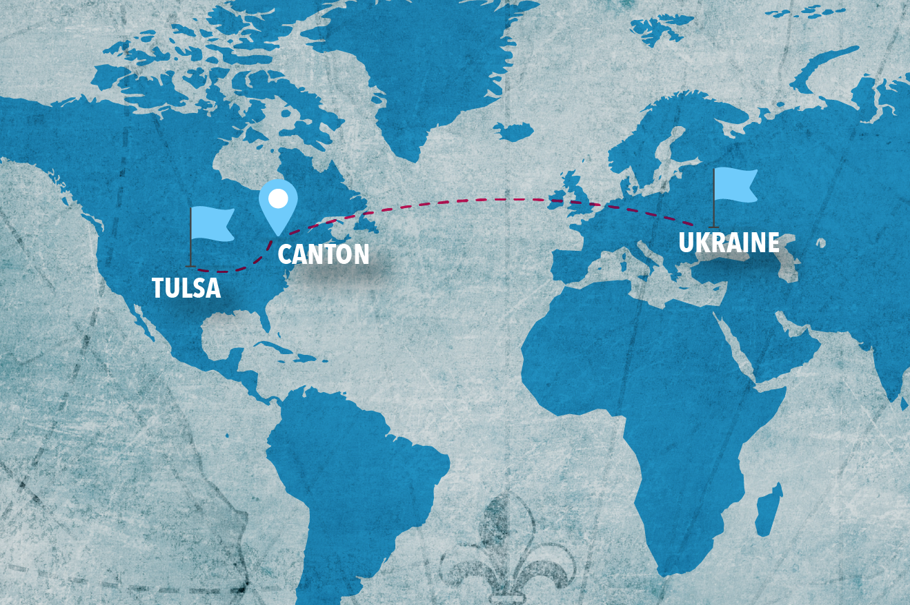 Daniel Bancroft '16 went from Canton to Tulsa to Ukraine | Malone ...
